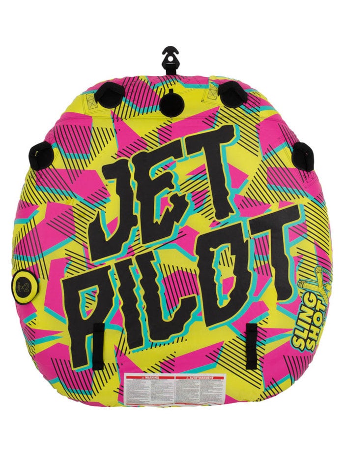 Jet Pilot Slingshot Towable - Pink/Yellow | The Vibe - Loxton